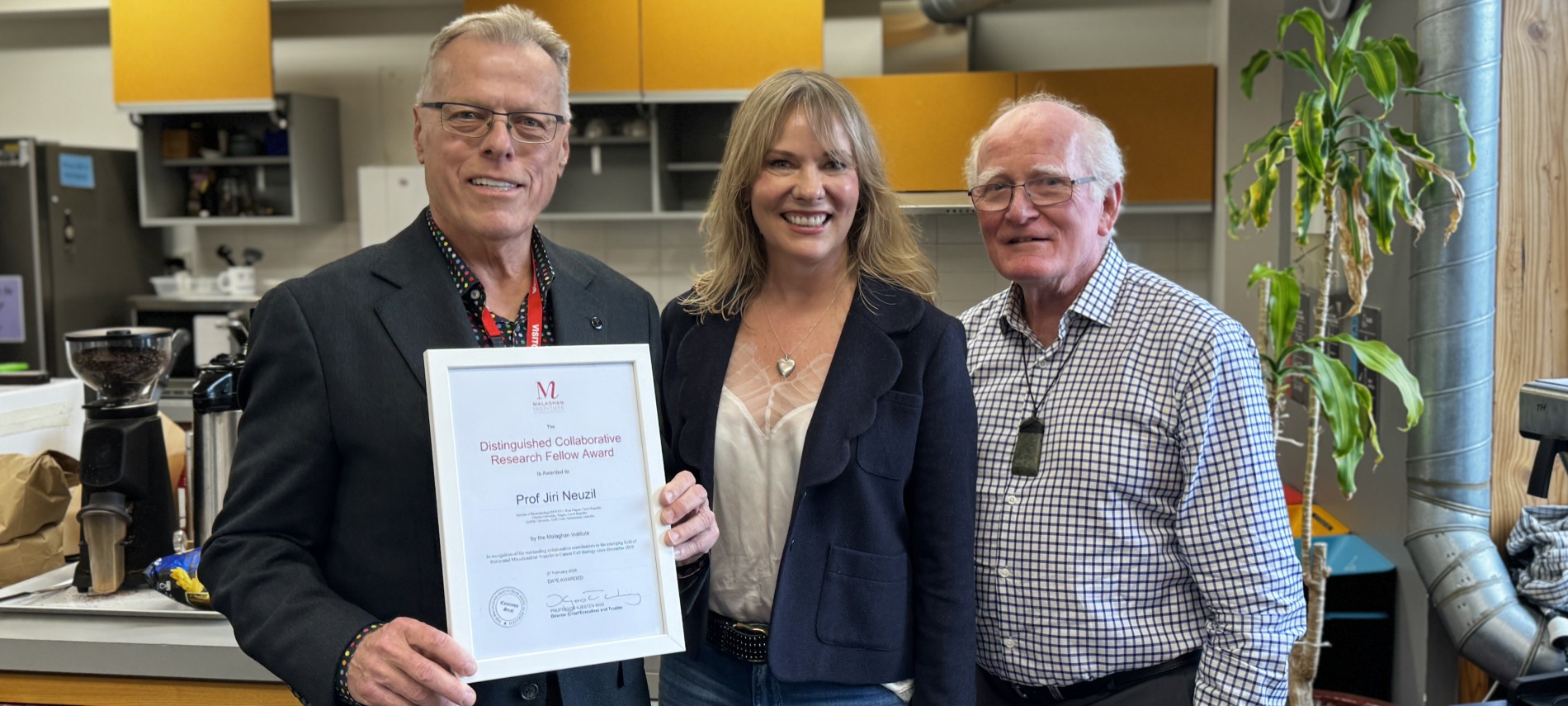 Award celebrates international collaboration that sparked landmark ...